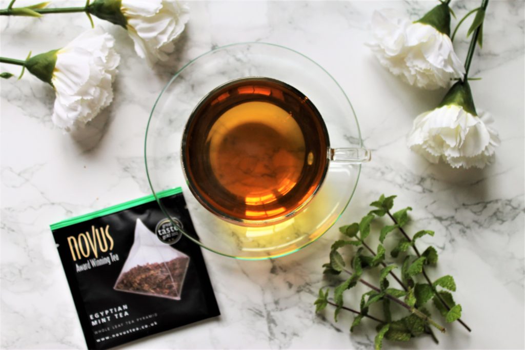 Novus Egyptian Mint Tea Review | Izzy's Corner at IW