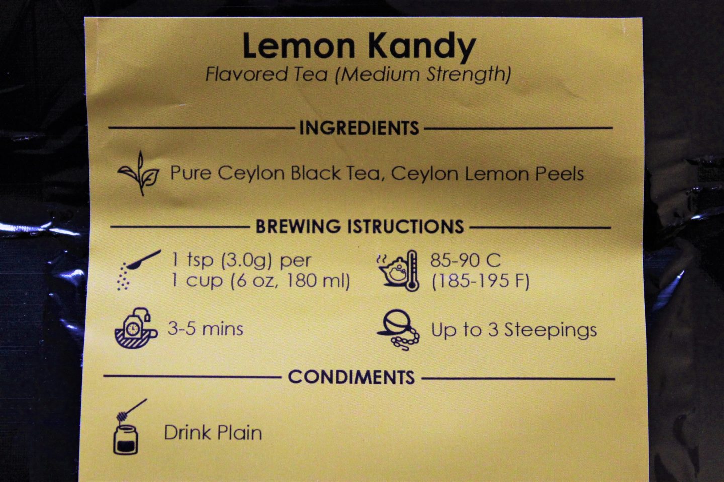 Teakruthi Lemon Kandy Tea Review | Izzy’s Corner at IW