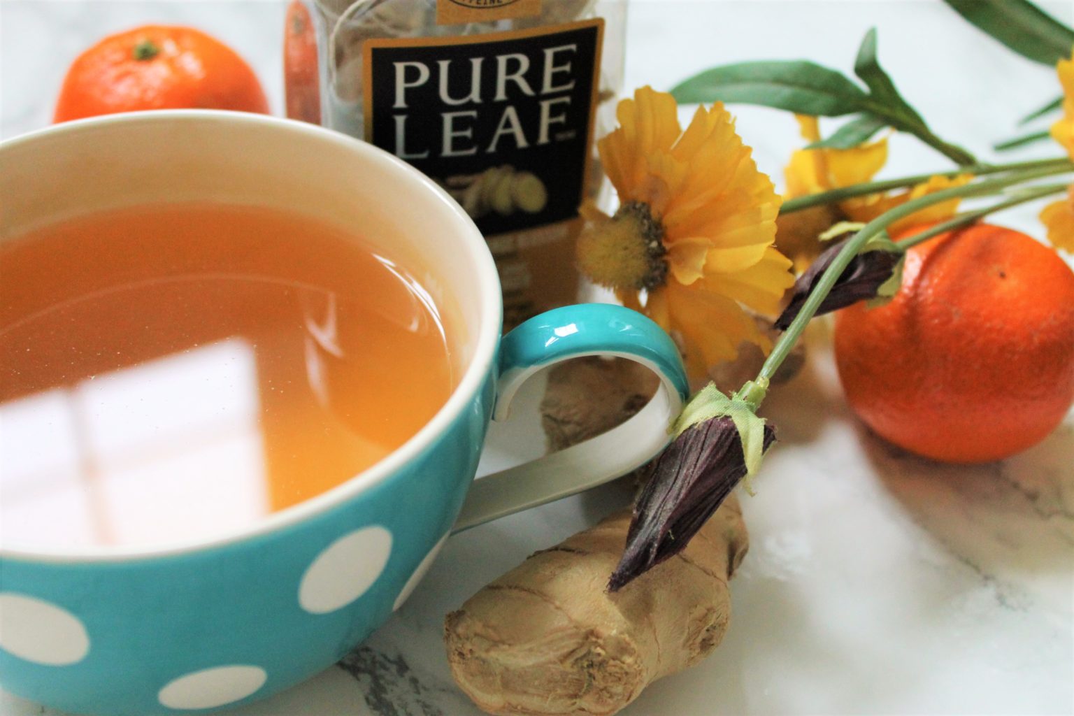 Pure Leaf Ginger with Orange Blossom Tea Review | IW Blog