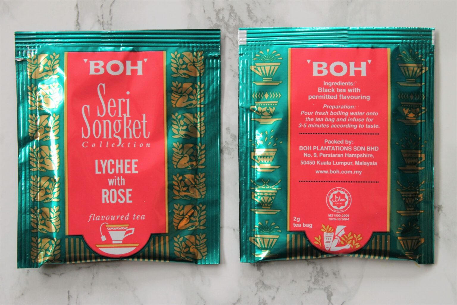 BOH Lychee with Rose Tea Review | Izzy’s Corner at IW