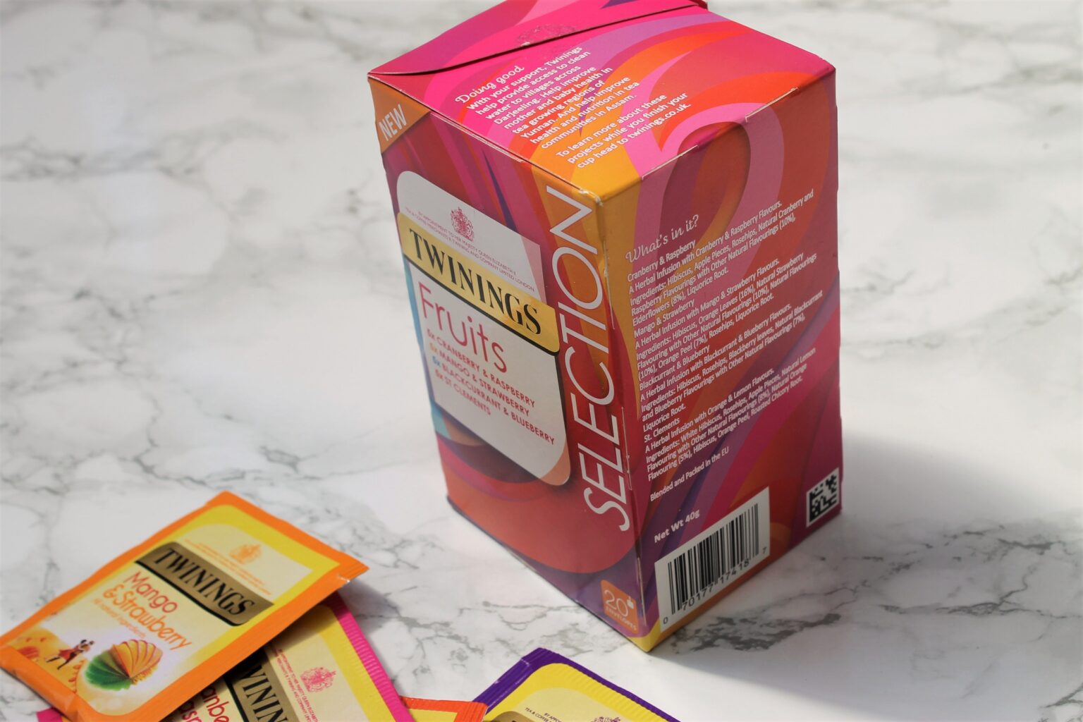 Twinings Fruit Selection Tea Review | Izzy's Corner at IW