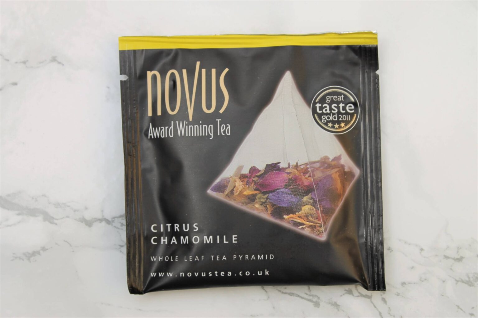 Novus Citrus Chamomile Tea Review | Izzy’s Corner at IW