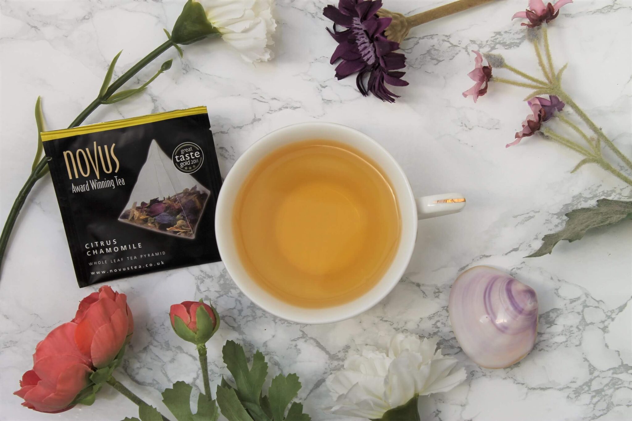 Novus Citrus Chamomile Tea Review | Izzy’s Corner at IW
