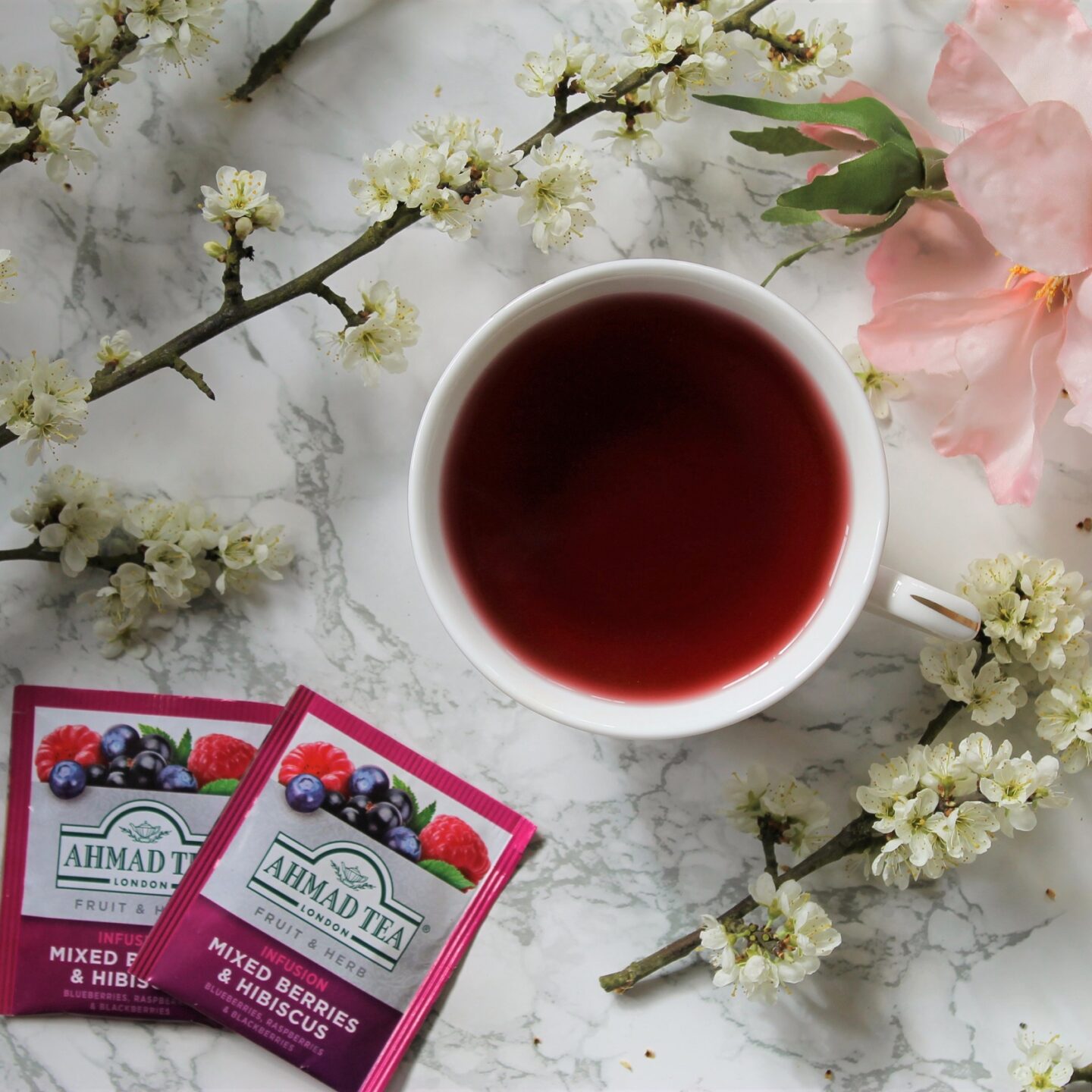 Ahmad Hibiscus Tea with Mixed Berries Review | Izzy’s Corner IW