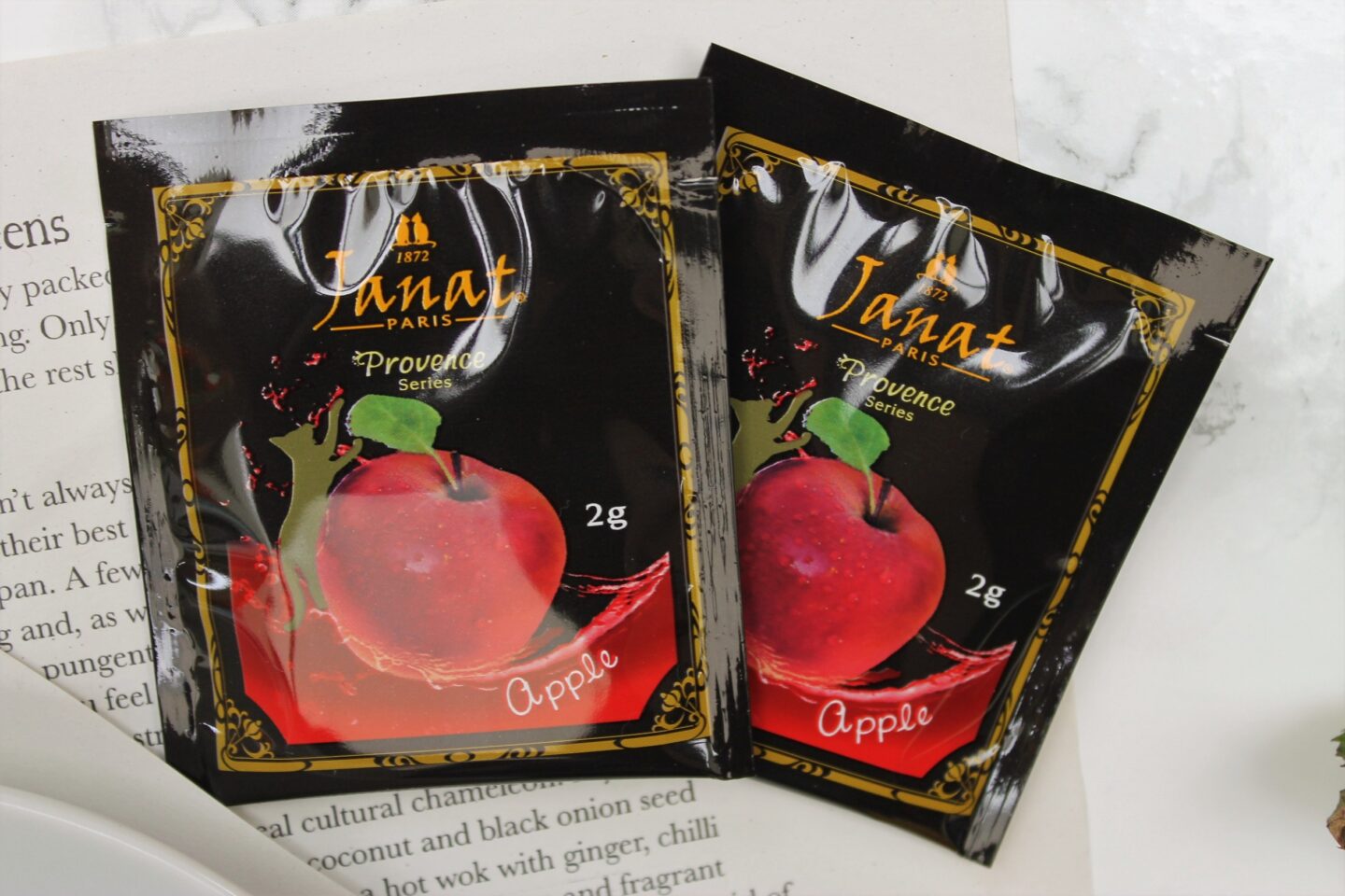 Janat Apple Tea Review | Provence Series | Izzy’s Corner at IW