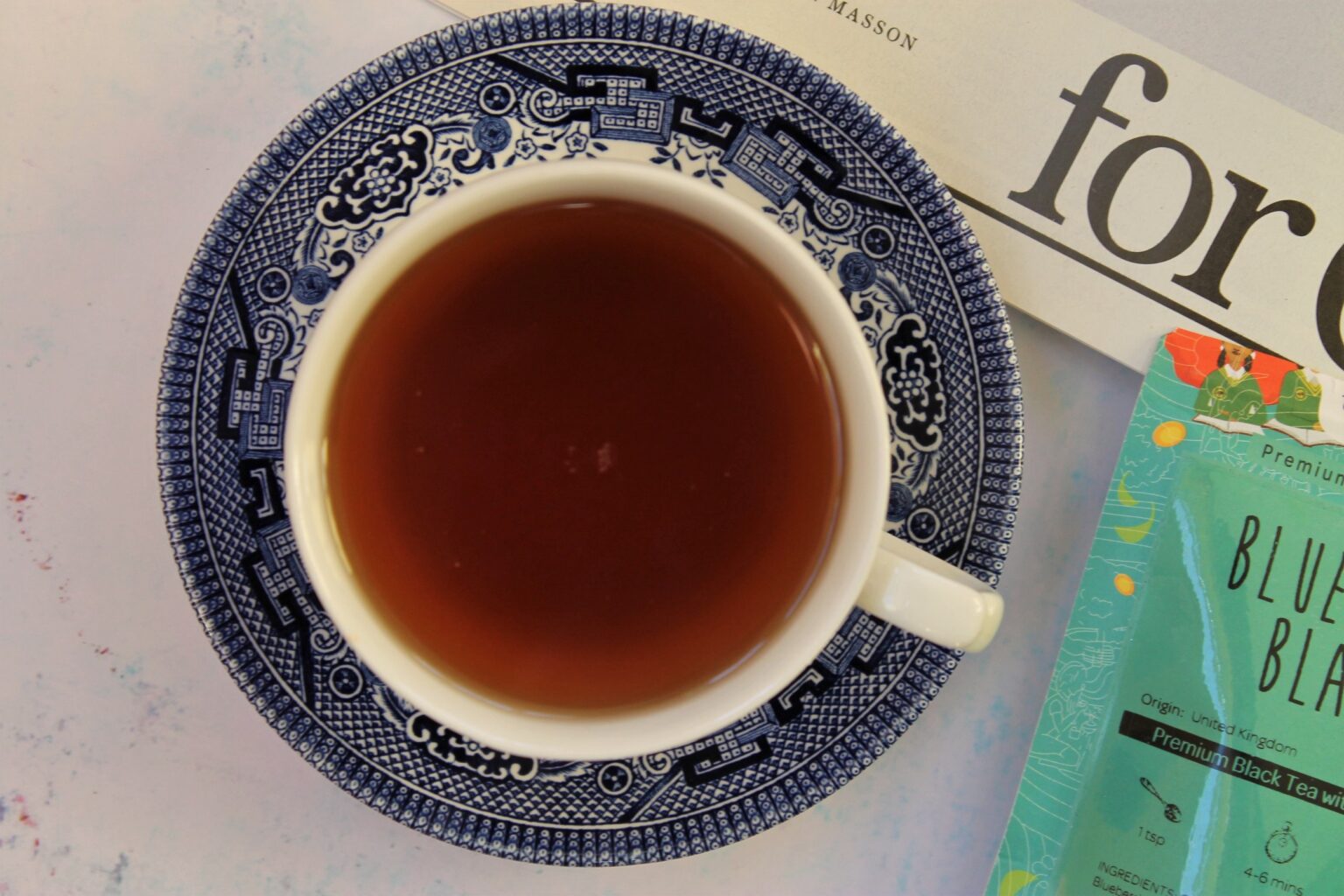 Tea People Blueberry Black Review | Izzy’s Corner at IW